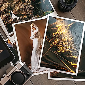 MECCANIXITY Self-Sealing Laminating Pouches Lamination Film Clear Sheet, 180x129x0.26mm for Photo, Paper, Menu, Pack of 5