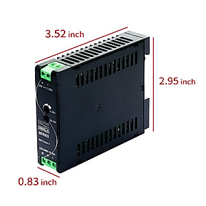 Dinkle Din Rail Power Supply 240W 24Vdc,10A, 1 Single-Phase, 0165N-24V240W1ACQ