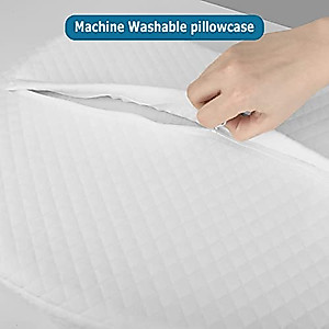 Wanocean Pillow Case for Pillow in Size: 24.8 * 14.17 * 4.7/3.2 inches