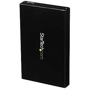 StarTech.com 2.5" IDE Hard Drive Enclosure - Supports UASP - Aluminum - IDE and SATA - USB 3.0 HDD Enclosure - External Drive