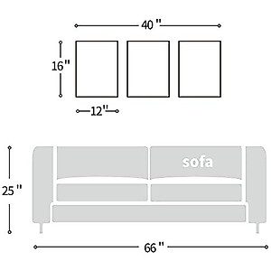 SUMGAR Pink Flower Wall Art Bedroom 3 Piece Romantic Floral Wildflower Plants Nature Scenery Canvas Prints Contemporary Red Bloom Pictures for Teen Girl Room Living Room Bathroom, 12 x 16 inch