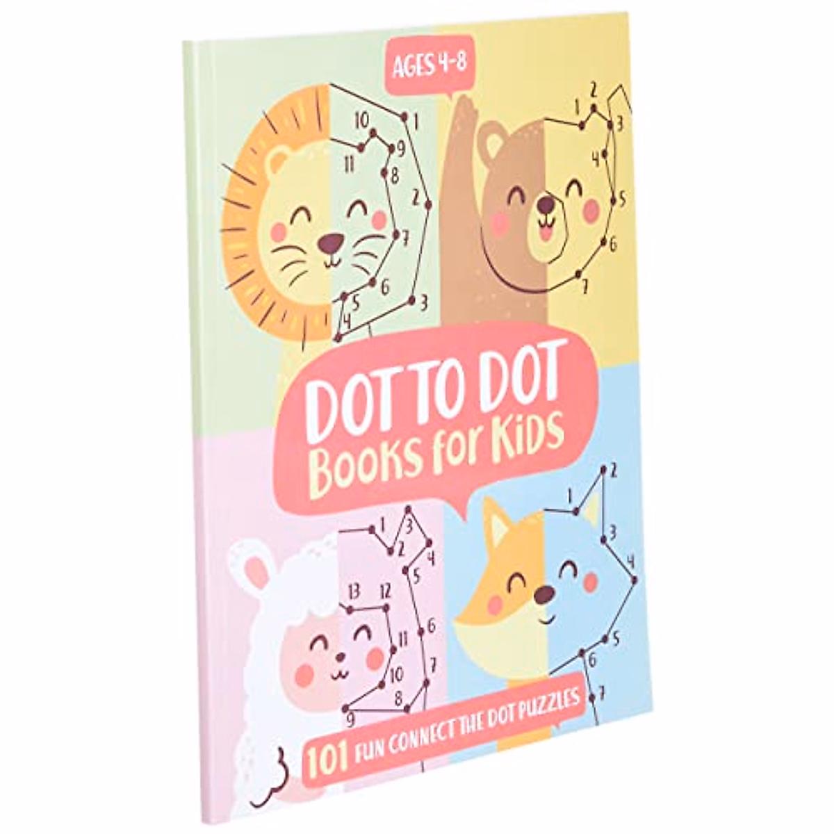 Dot To Dot Books For Kids Ages 4-8: 101 Fun Connect The Dots Books for Kids Age 3, 4, 5, 6, 7, 8 | Easy Kids Dot To Dot Books Ages 4-6 3-8 3-5 6-8 (Boys & Girls Connect The Dots Activity Books)