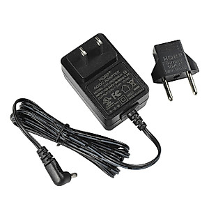 HQRP AC Adapter Compatible with PlayStation 3 Energizer Power & Play Charging System PDP Power Supply Cord Adaptor + Euro Plug Adapter