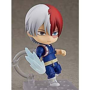 Good Smile My Hero Academia: Shoto Todoroki (Hero's Edition) Nendoroid Action Figure, Multicolor