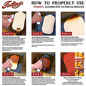 Fiebing's Leather Dye - Alcohol Based Permanent Leather Dye - 4 oz - Kelly Green