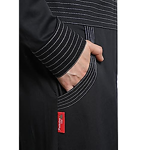 Medical Lab Coat For Women (Black) (8/M)