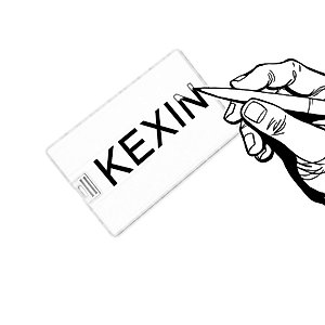 Custom Logo USB Flash Drives Credit Card Bank Card Shape Logo Personalized Flash Drive Thumb Drive Memory Stick Key Credit USB Drive - Bulk Flash Drives, White Card(16 GB, 50 Pieces)
