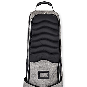 Founders Club Golf Travel Bag Travel Cover Luggage for Golf Clubs with Padded Club Protection and Removable Panel for Embroidery