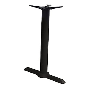 Regency Pair of Cain T-Base Table Legs, 28", Black