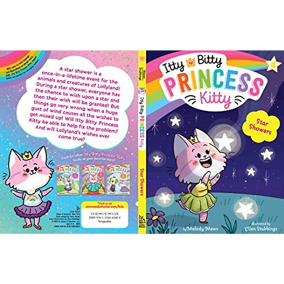 Star Showers (4) (Itty Bitty Princess Kitty)