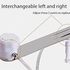Generic Toilet Bidet Attachment A Non Electric Self Cleaning Water Sprayer with Adjustable Water Pressure Nozzle Angle Control(Color:A)