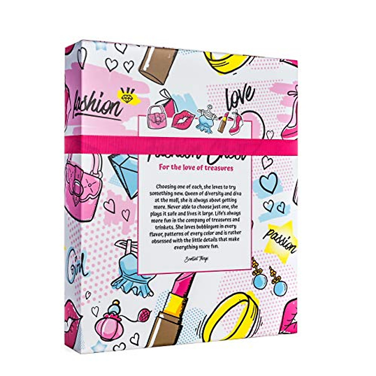 SCENTED THINGS Fashion Chest Body Spray Girl Perfume, Eau De Parfum Teen Girl Gifts, 5 Piece Set