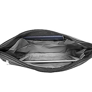 Travelon Anti-Theft Cross-Body Bucket Bag, Black, One Size