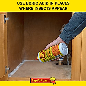 2 Pk, Boric Acid Roach & Ant Killer NET Wt. 1 Lb. (454 gms) Each