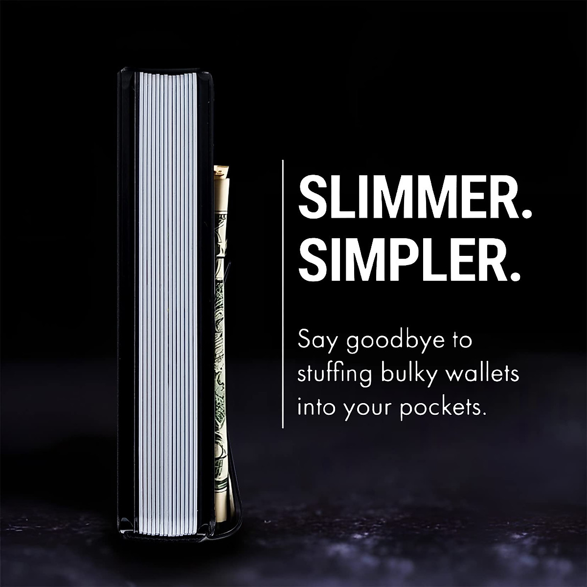 dicilly Minimalist wallets for Men - Christian gifts for men - RFID Blocking Engraved Metal tactical Wallet for Men - Aluminum Credit Card Holder for Fathers gift