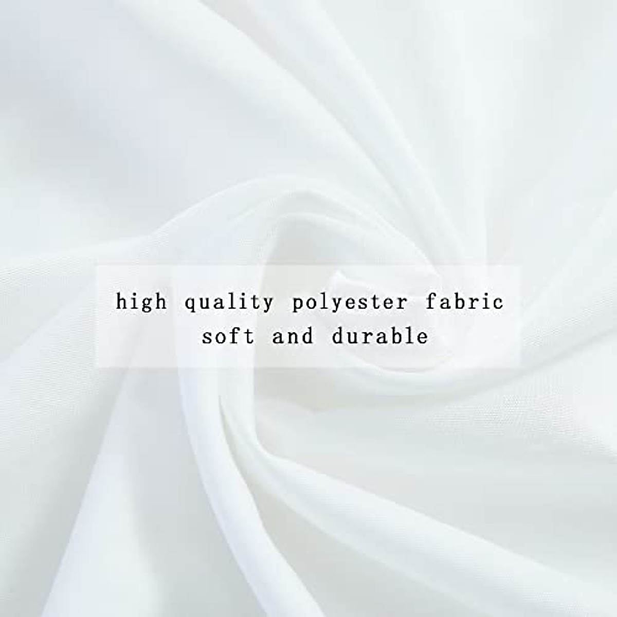 7.2x7.2ft White Round Backdrop Cover White Circle Backdrop Cover Round Fabric Photo Background for Photography Party Birthday Wedding Baby Shower Home Decorations