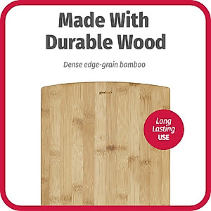GoodCook Bamboo Cutting Board, 10-inch by 14-inch