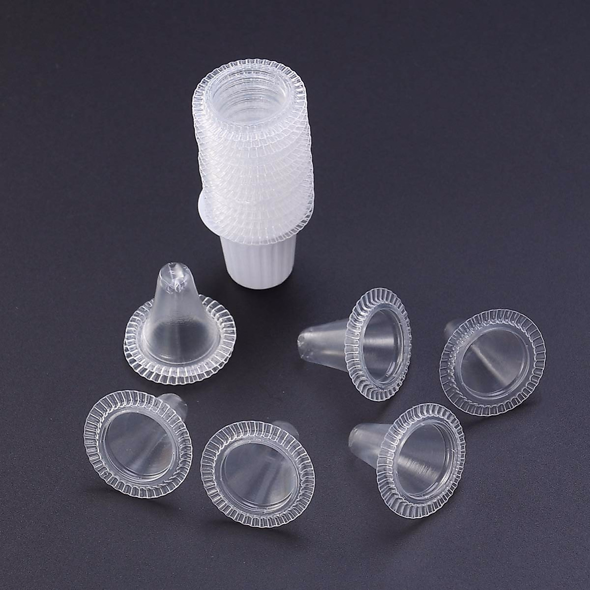 Exceart 100pcs Ear Thermometer Probe Covers Disposable Refill Caps for All Braun