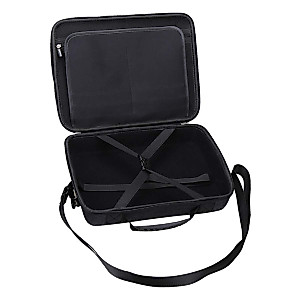 Aproca Hard Carrying Case Compatible with Sony Playstation 4 Slim (PS4 Slim) 1TB Console (Dark Blue-Lite Version)