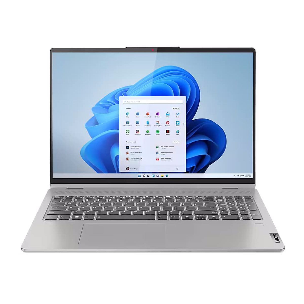 Lenovo IdeaPad Flex 5 Laptop 2023 16” FHD+ 1920 x 1200 Display Touchscrenn, AMD Ryzen 7 5700U, 8-core, AMD Radeon Graphics, 16GB LPDDR4, 512GB SSD, Backlit Keyboard, Fingerprint, Windows 10 Pro