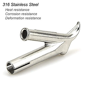 aTourer Plastic Welder Tips, Heat Gun Speed Welding Nozzle for Hot Air Torch PP PVC PE ABS Rods (Speed Welding Nozzle 4pc)