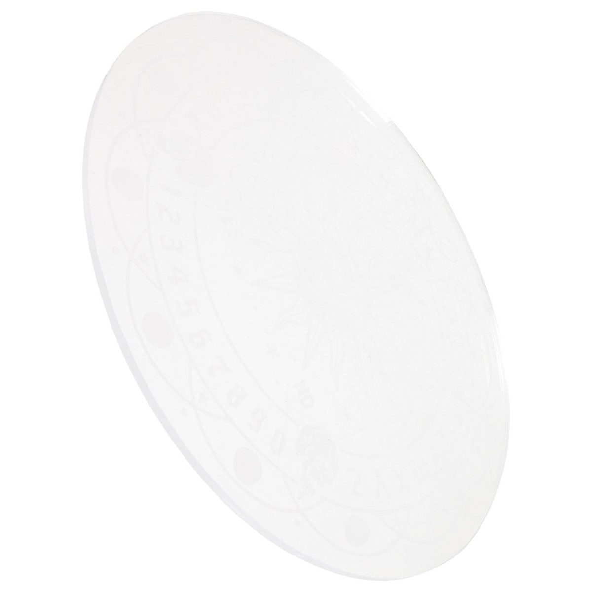 2pcs Pendulum Dashboard Divination Accessory Divination Board Centerpiece Portable Divination Board Pendulum Board Divination Message Board Desktop Divination Board Acrylic Board