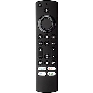 Replacement Voice Remote Control for Insignia TVs, Toshiba TVs, Pioneer TV, AMZ TV Cube and AMZ Omni TVs, 4-Series TV.