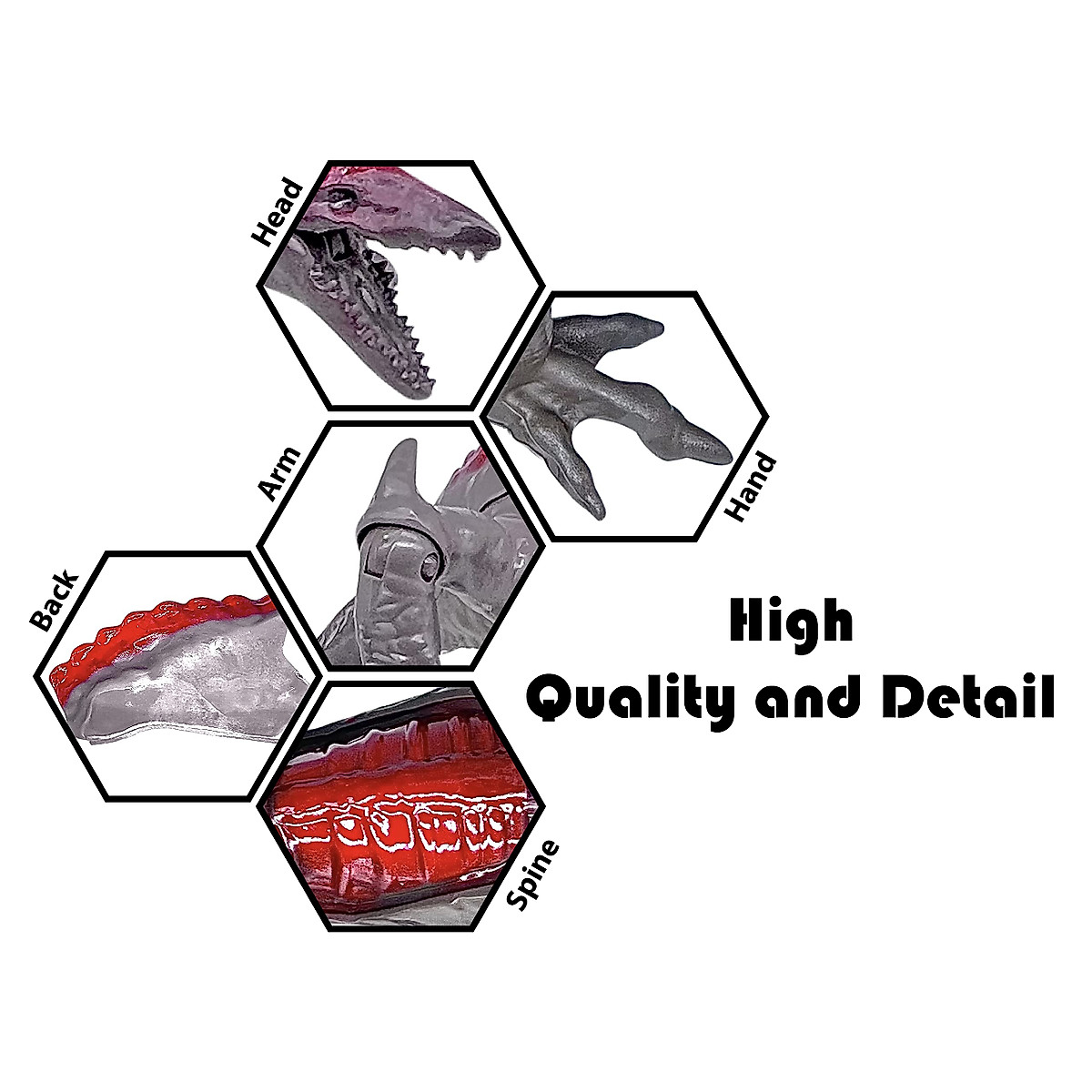 TwCare Godzilla vs. Kong Hollow Earth Skull Crawler Toy Skullcrawler Action Figure, Movie Series Movable Joints King of The Monsters Birthday Kid Gift, Travel Bag