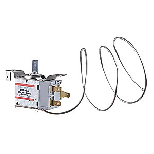 Mini Fridge Thermostat, 3 Pin Screw Mount Universal WDF-18 Refrigerator Thermostat 250V Compatible with 110V 4(6) A 50/60Hz Three Quality certifications Fridge Thermostat Controller