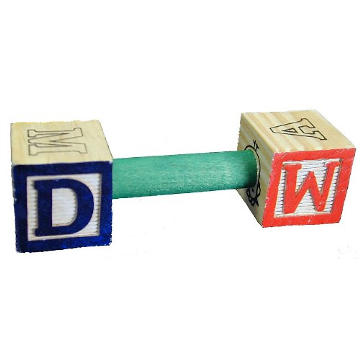 Super Bird Creations 4 by 1-1/4-Inch ABC Barbell Bird Foot Toy, Medium to Large