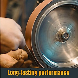 POWERTEC 110010 4 x 24 Inch Sanding Belts 120 Grit Aluminum Oxide Belt Sander Sanding Belt Sandpaper For Oscillating Belt and Spindle Sander – Pack of 10