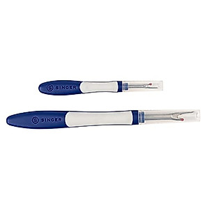 SINGER Comfort Grip Seam Ripper, Blue/White 2 Piece