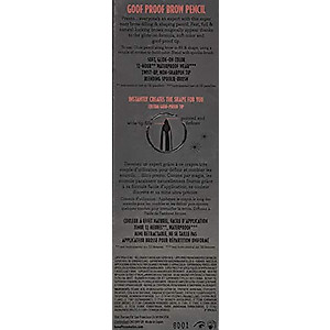 Benefit Goof Proof Brow Pencil - # 5 (Deep) 0.34g/0.01oz