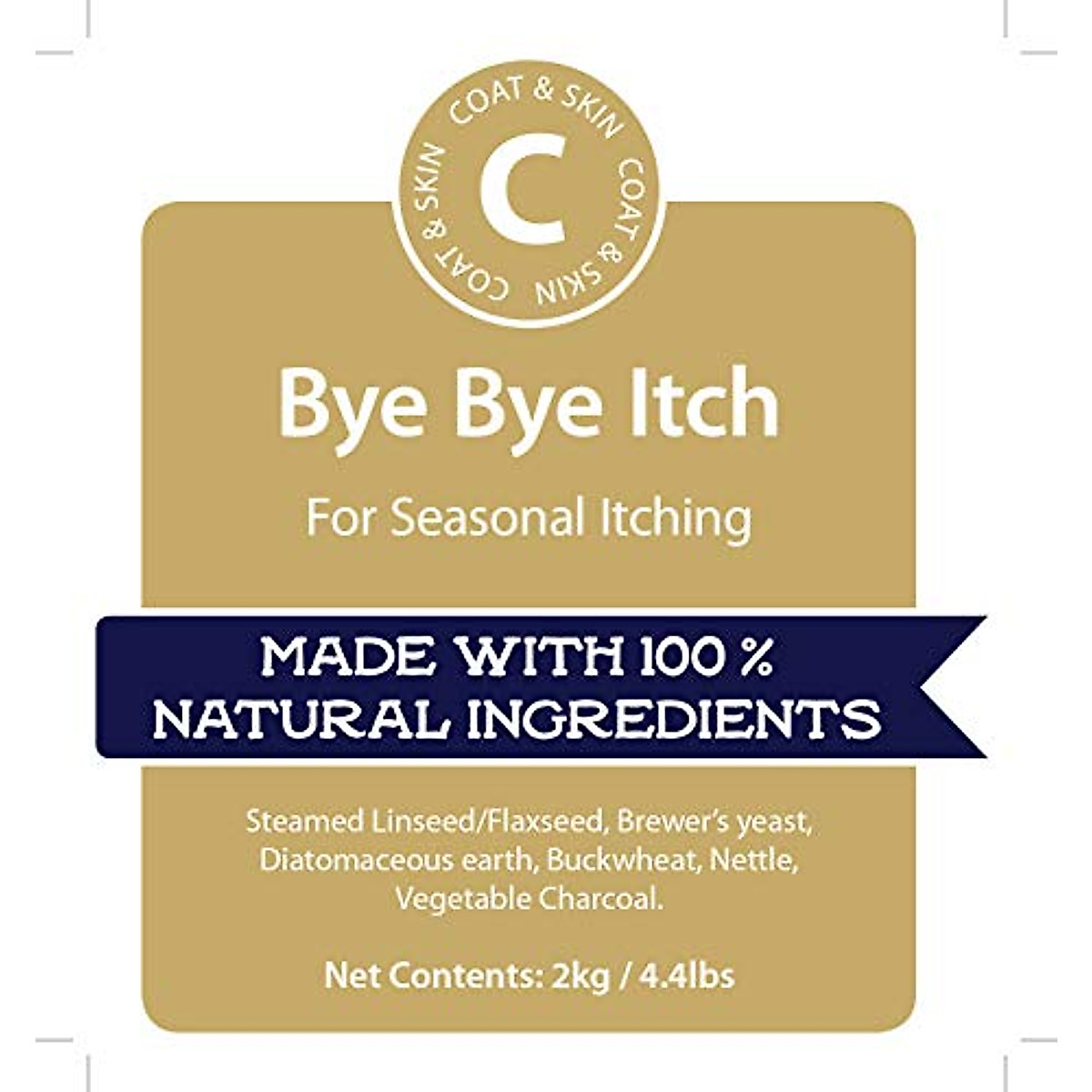 Hilton Herbs 70404 Bye Bye Itch Equine Supplement 1 Piece 4.4lb