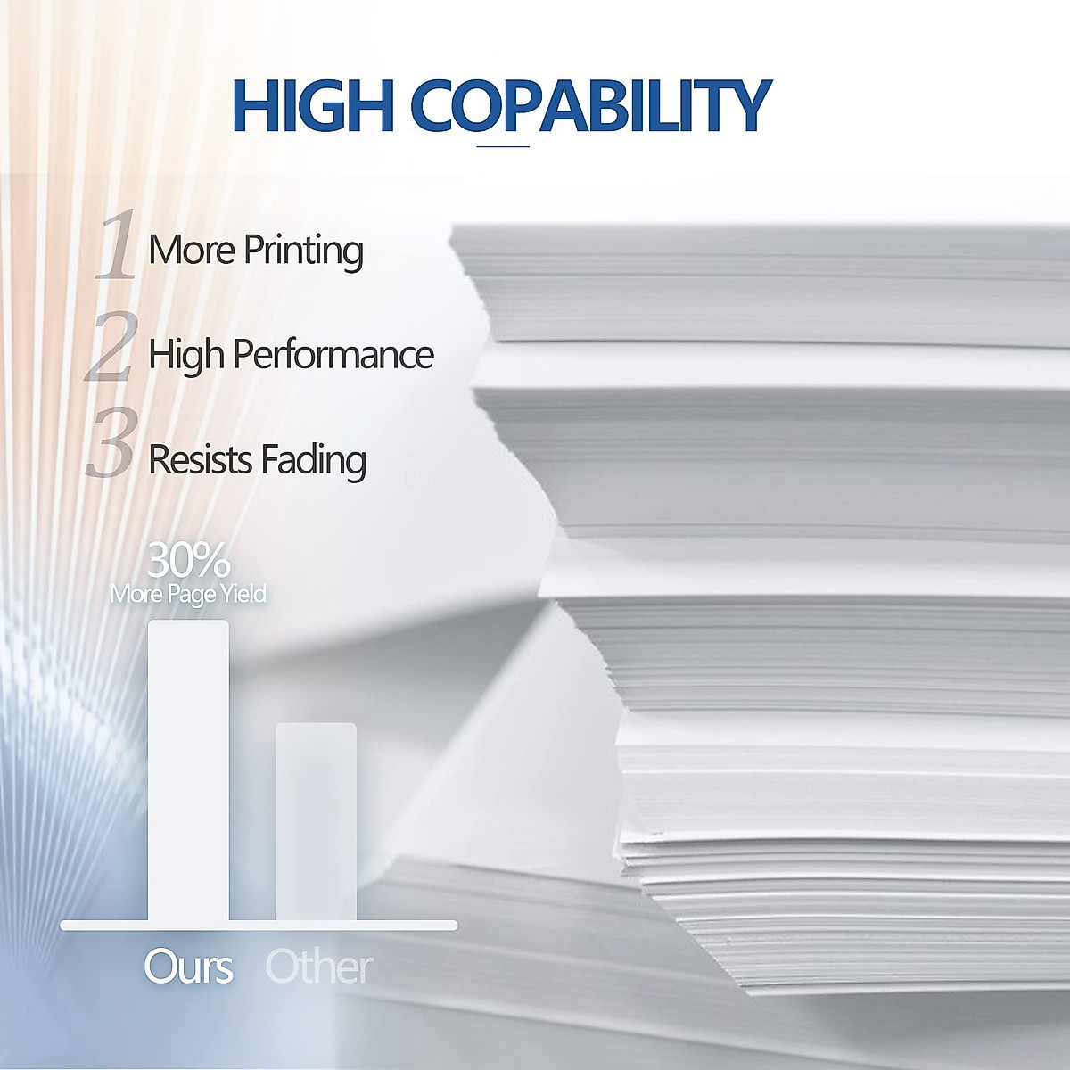 Toner Cartridge Replacement for Brother TN660 TN-660 TN630 TN-630 High Yield Used for MFC-L2700DW MFC-L2720DW; HL-L2305W HL-L2300D HL-L2340DW HL-L2380DW; DCP-L2540DW Series Printer- 3 Pack