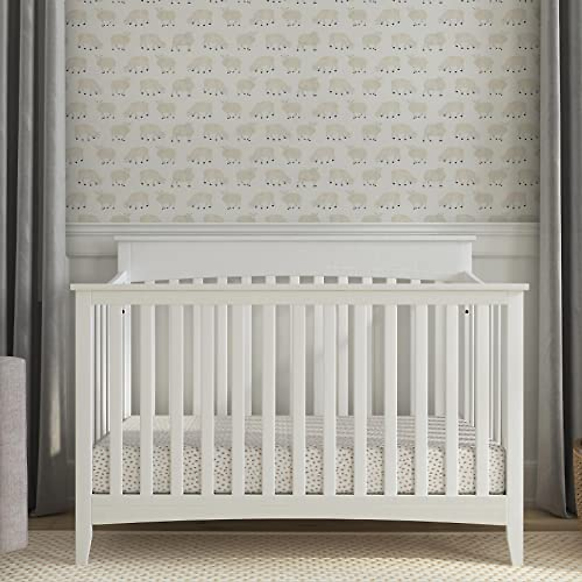 DaVinci Grove 4-in-1 Convertible Crib in White, Greenguard Gold Certified