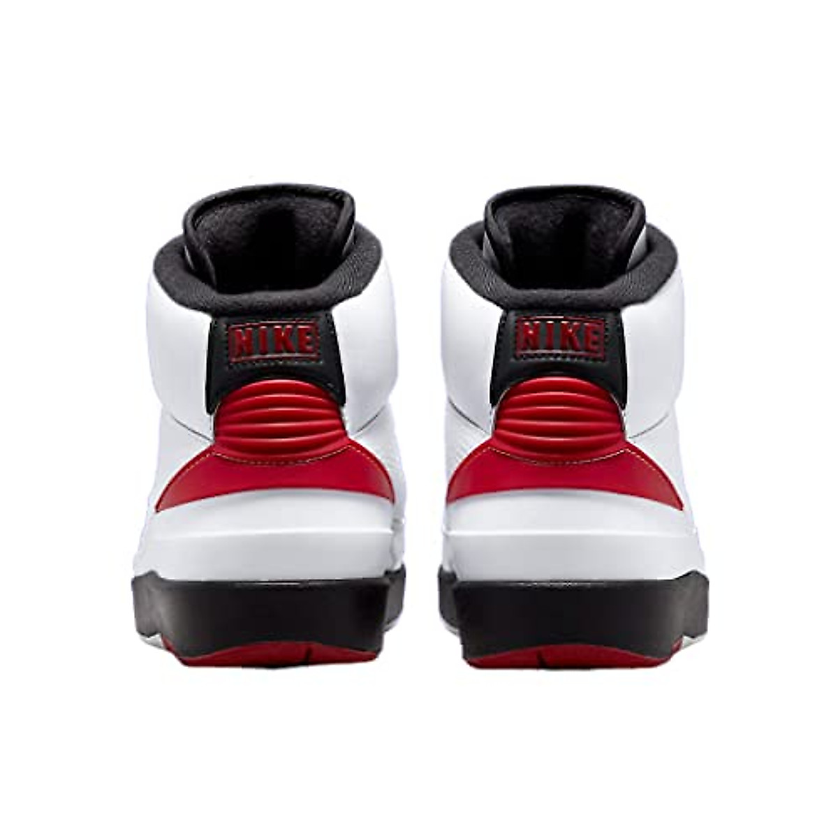 Jordan Mens Air 2 Retro OG DX2454 106 Chicago 2022 - Size 9 White/Varsity Red/Black