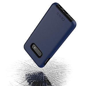 Crave Dual Guard for Samsung Galaxy S10e Case, Shockproof Protection Dual Layer Case for Samsung Galaxy S10e - Navy