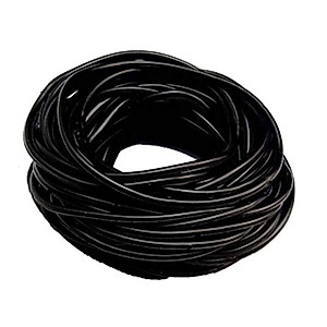 ZAKIA 25pces Mixed Gummy Silicone Wristbands Bracelets Bands Shag Rubber Gummies Bangles Wristbands (Black)