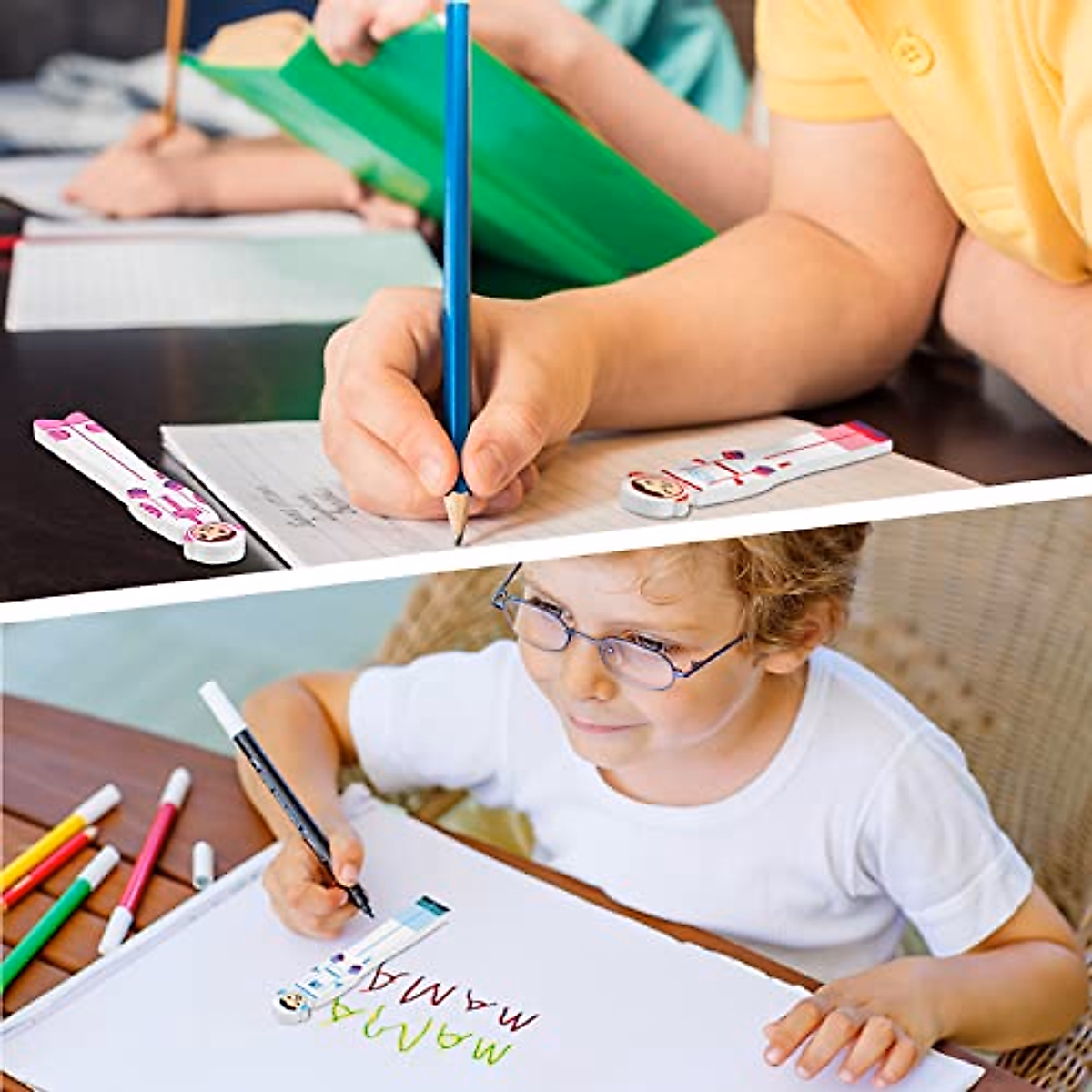 32 Pieces Spaceman Writing Tools Spacers for Writing Spaceman Handwriting Spacer Tool Classroom Management Tools for Students to Learn Proper Word Spacing