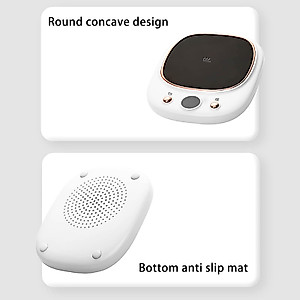 Coffee Mug Warmer,Smart Coffee Warmers for Office Desk,Portable Cup Warmer,Three Temperature Settings and Auto Shut Off,Safe and Reliable