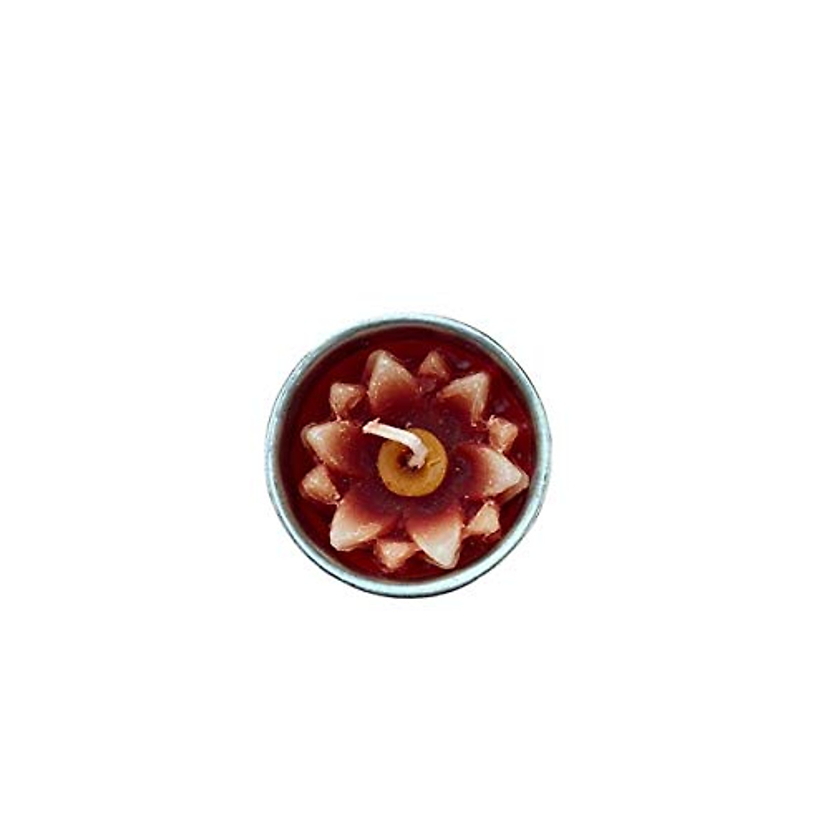 Lotus Flower Tealight Candles Scented Tea Lights Aromatherapy Relax Candles for Birthday Party and Wedding Favor Decoration Pack of 10 Pcs.