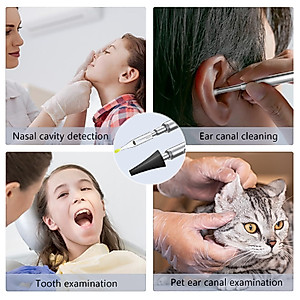 Ear Wax Removal AMTORIN 1080P,No WiFi Needed, Plug and Play,Earwax Remover Tool Compatible with iPhone 15,iPhone and Android Phone, Photo and Video Function, Ear Cleaner for iOS and Android (3.9mm)