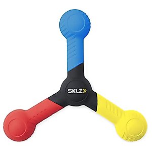 SKLZ unisex adult New version Reactive Catch, Blue/ Yellow/ Red, One Size US