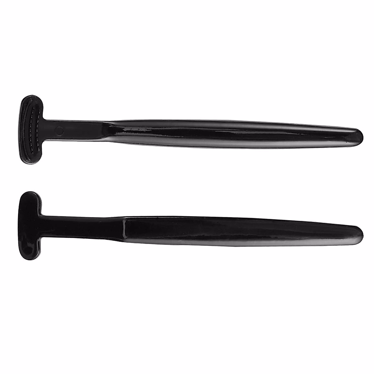 2pcs tongue scraper Tongue Brush Tongue Cleaner Tongue Cleaning Scraper for Fresher Breath in oral tongue cleaner Seconds tongue scraper (Black)