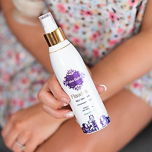 Fake Bake Flawless Self-Tanning Liquid Streak-Free, Long-Lasting Natural Glow For All Skin Tones - Sunless Tanner Includes Professional Mitt For Easy Application, Black Coconut Scent - 6 oz