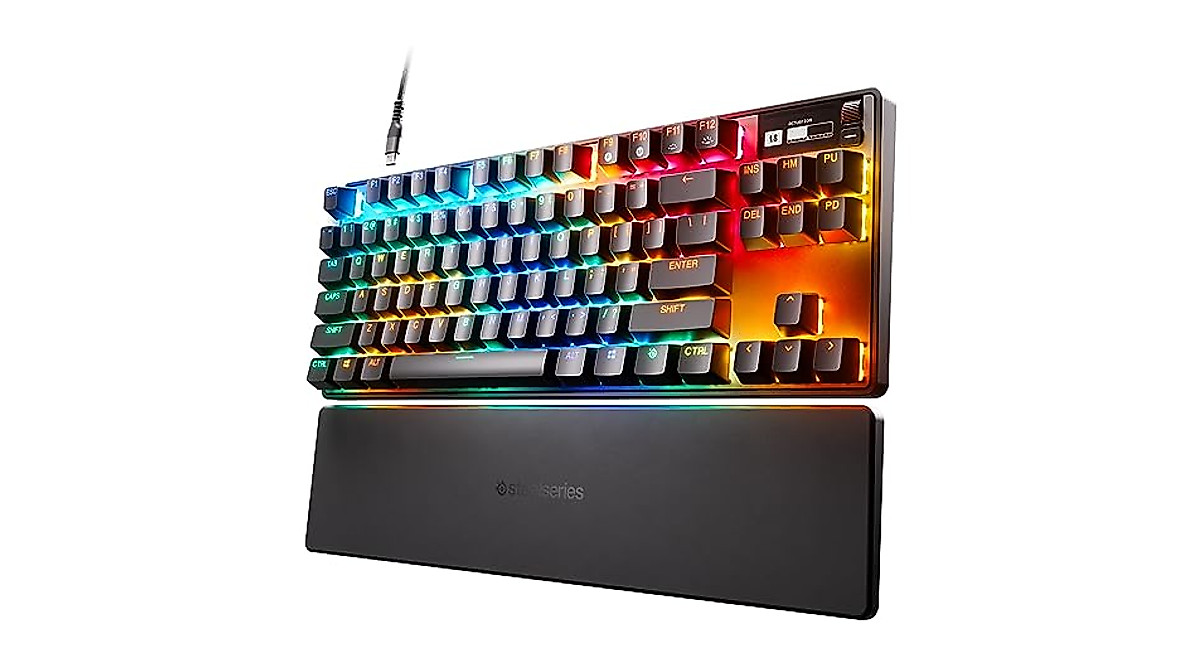 SteelSeries Apex Pro TKL HyperMagnetic Gaming Keyboard - World's ...