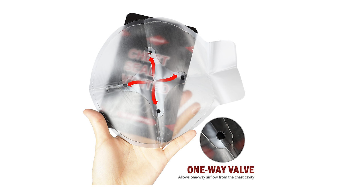 Rehcull Vented Chest Seals: Trauma & First Aid Kit Essential