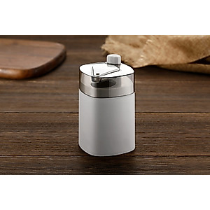 Toothpick Holder Dispenser, Pop-Up Automatic Toothpick Dispenser, Toothpick Storage Box (Grey)