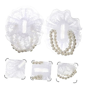 HOOTNEE 10pcs Wrist Flower Chain Mama Bracelet Stretch Suit Wedding Items Women Bracelets Corsage Wristlet Corsage Wristlet Band Corsage Bracelet Flower Bracelet Wedding Bouquet Supplies